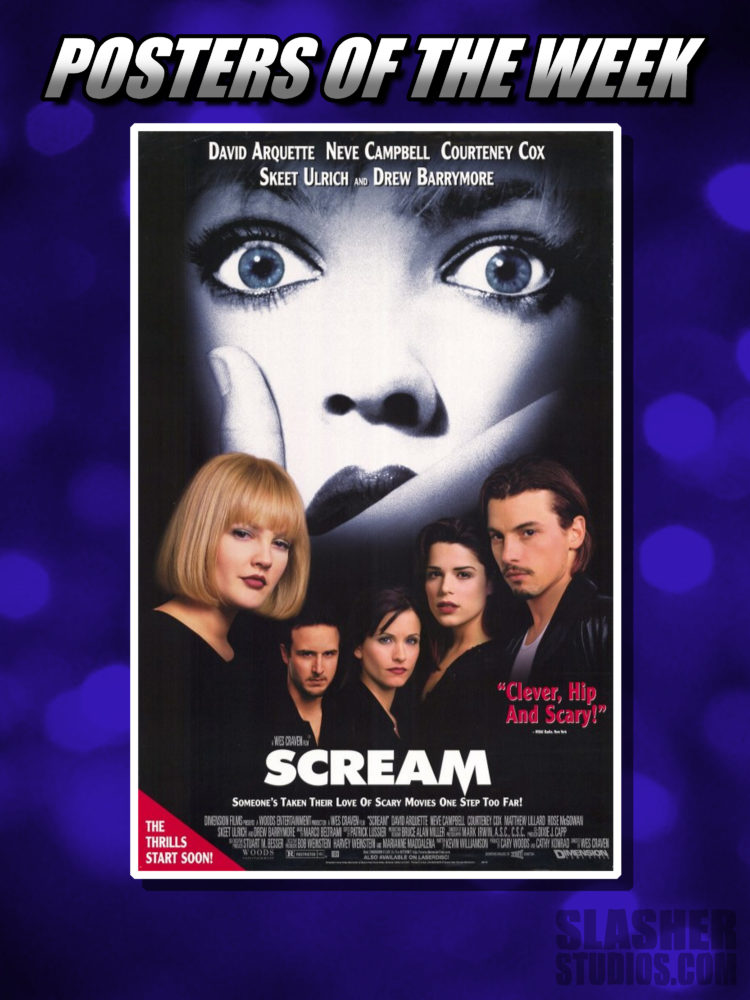 Slasher Movie Posters: "Scream" (1996) - Slasher Studios
